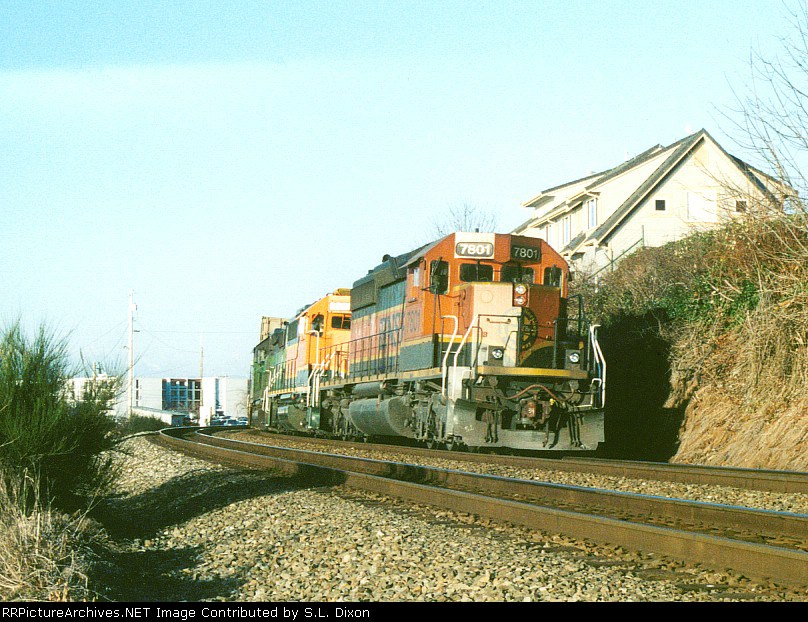 BNSF 7801 West